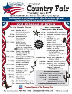 Brea Country Fair, July 4 2013