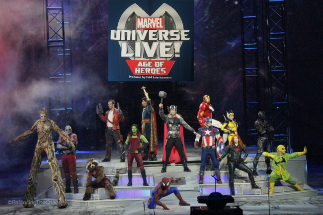 Marvel Universe LIVE! Now at The Honda Center #MarvelUniverseLIVE