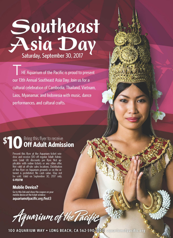 Southeast Asia Day September 30th at Aquarium of the Pacific ...