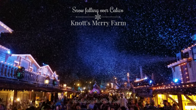 Celebrate The Holidays At Knotts Merry Farm - Balancing The Chaos