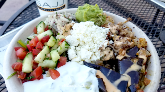 Customized Middle Eastern Cuisine at SAJJ Mediterranean - Balancing The ...