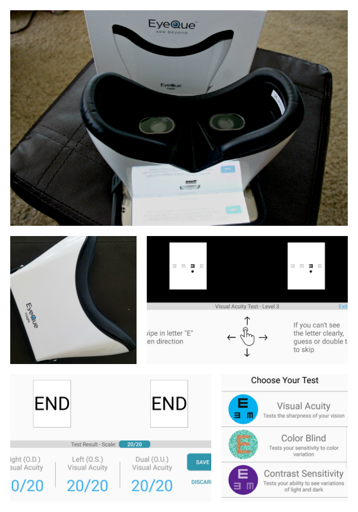 Monitoring Our Vision At Home With EyeQue - Balancing The Chaos
