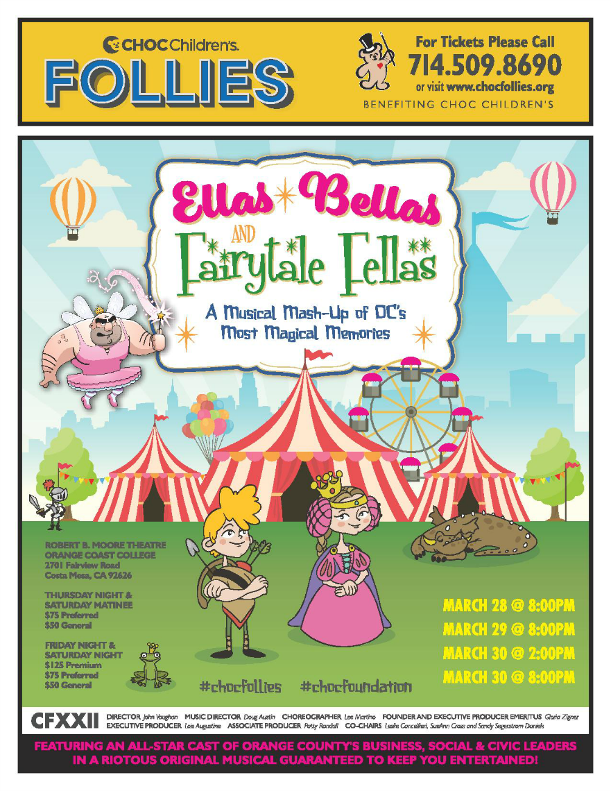 Support CHOC Foundation With CHOC Follies Performances + Giveaway ...