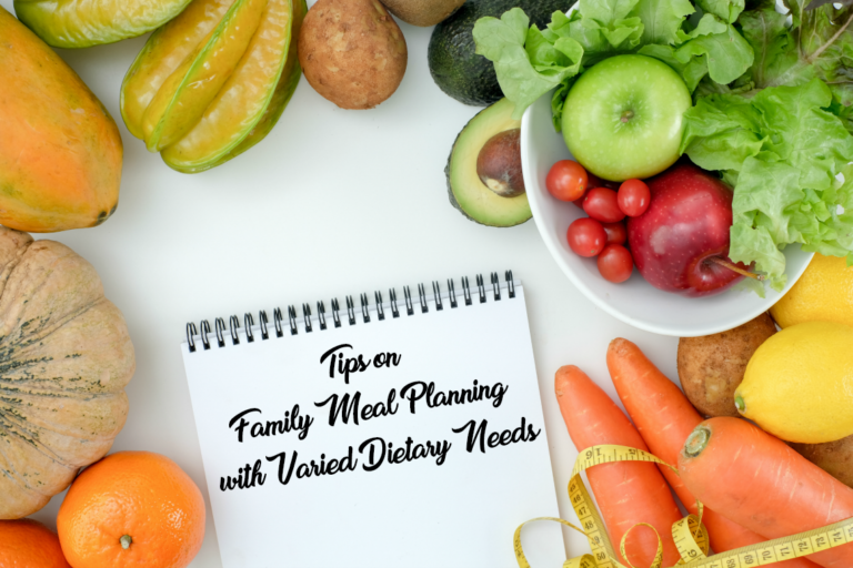 Tips on Family Meal Planning with Varied Dietary Needs - Balancing The ...