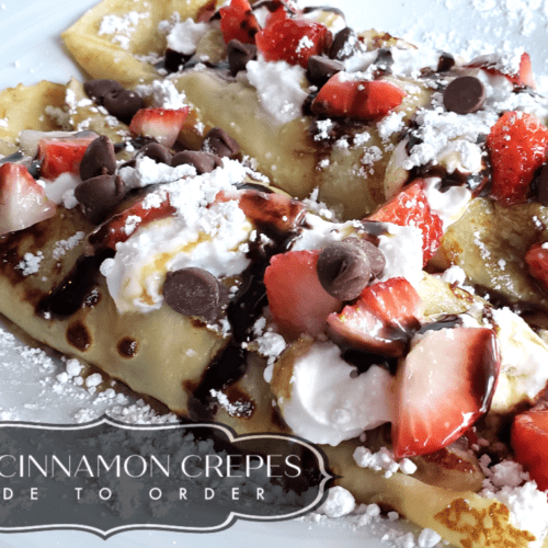 RECIPE: Easy Cinnamon Crepes Made To Order - Balancing The Chaos