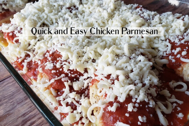 Quick and Easy Chicken Parmesan with First Street at Smart & Final ...