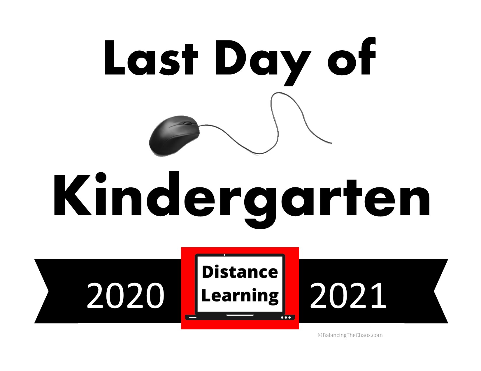 FREE PRINTABLES: 2020-2021 Last Day of School Distance Learning ...